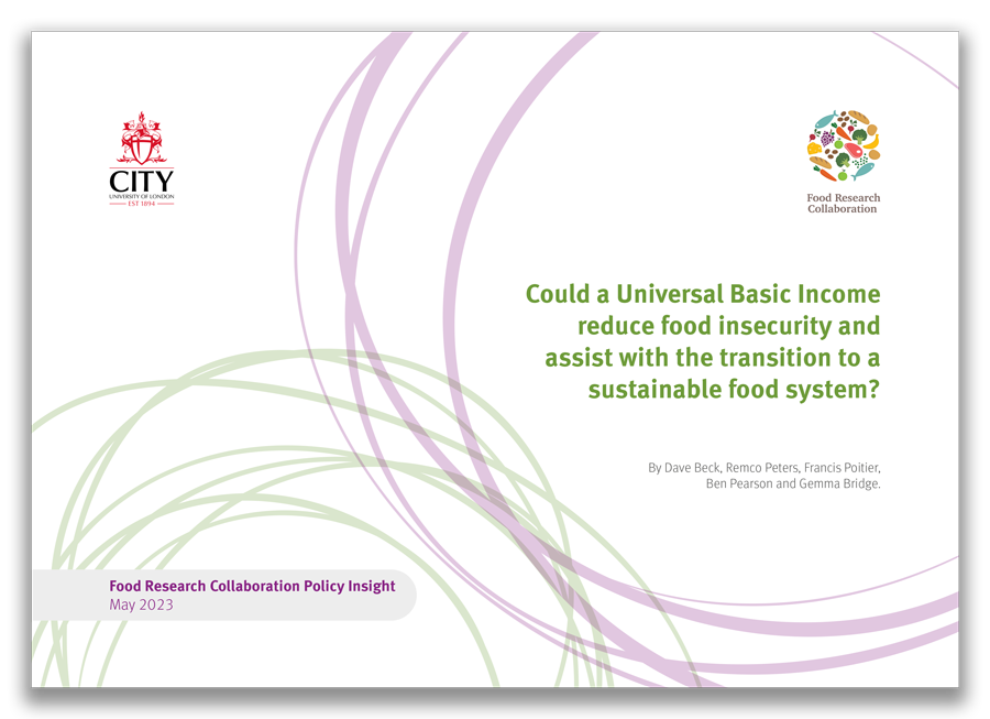Could a Universal Basic Income reduce food insecurity and assist with ...